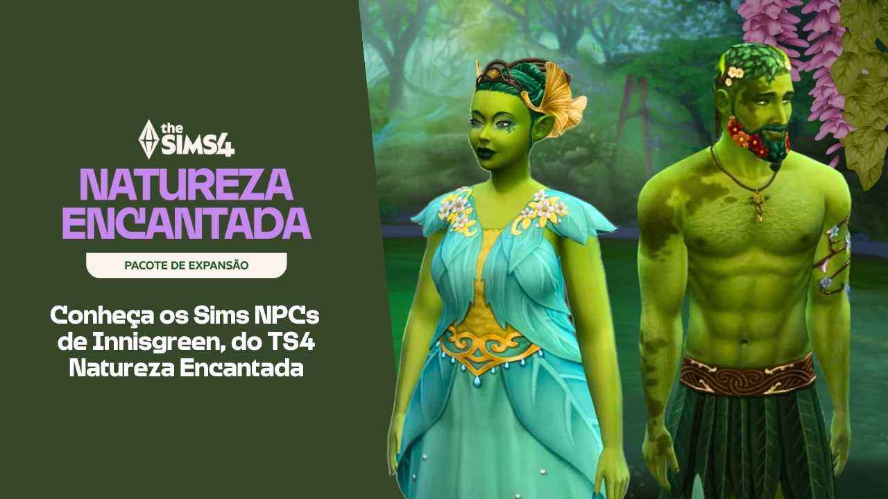 Conheça os Sims NPCs de Innisgreen do The Sims 4 Natureza Encantada ...